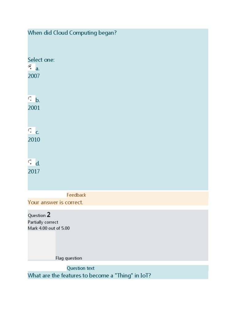 UGRD-ITE6300 Cloud Computing and Internet of Things2 | PDF | Internet Of Things | Computer Science
