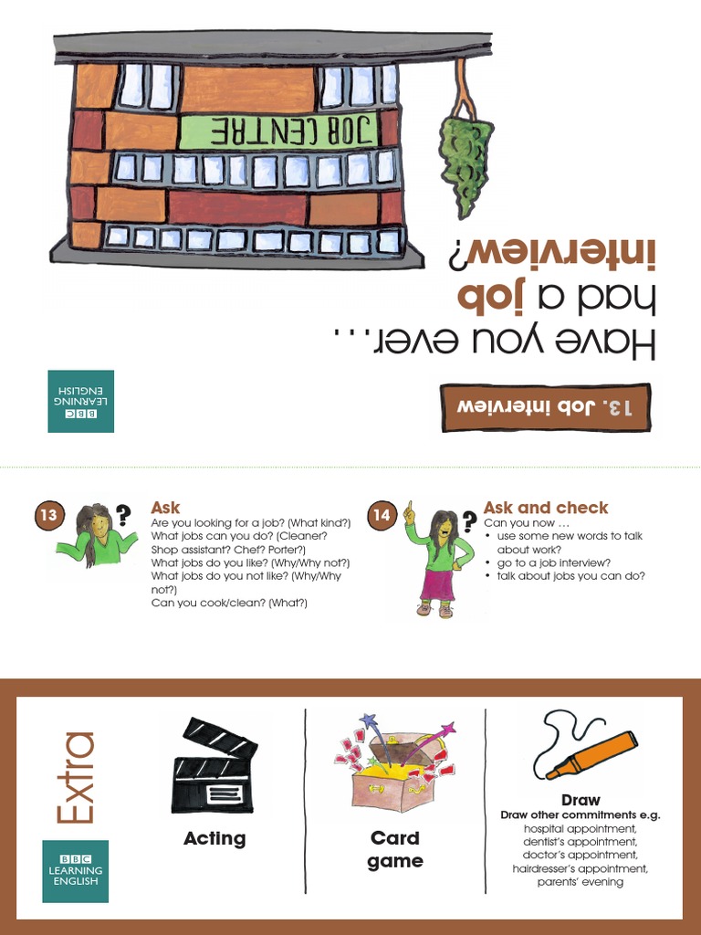 Acting Card Game: Ask Ask and Check | PDF | Restaurant And Catering