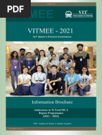 VITEEE 2024 Information Brochure | PDF | Engineering | Computer Science