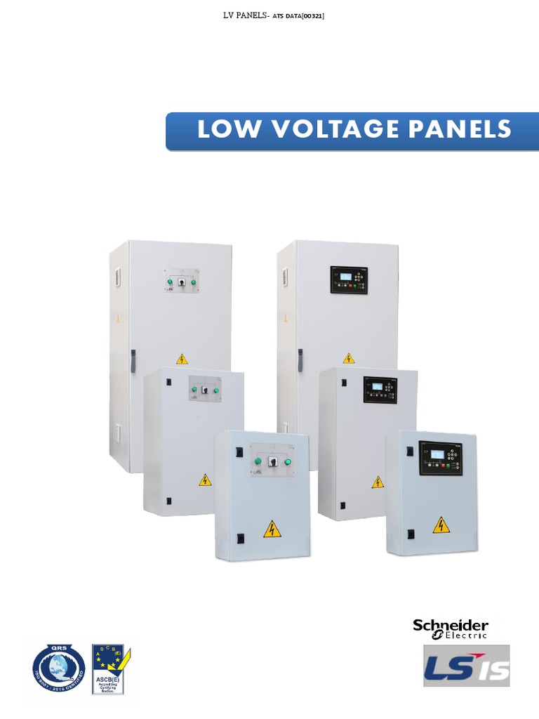 Atg Ats Panels | PDF | Switch | Electric Generator