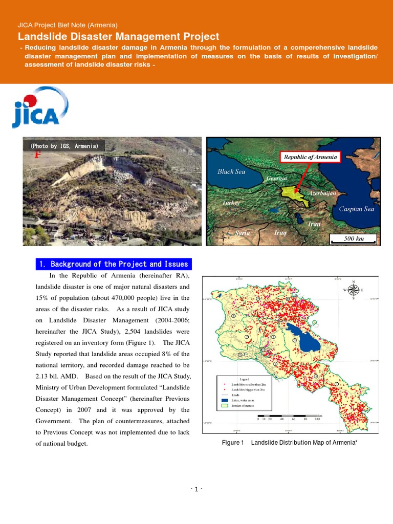 Landslide Disaster Management Project | PDF | Emergency Management ...