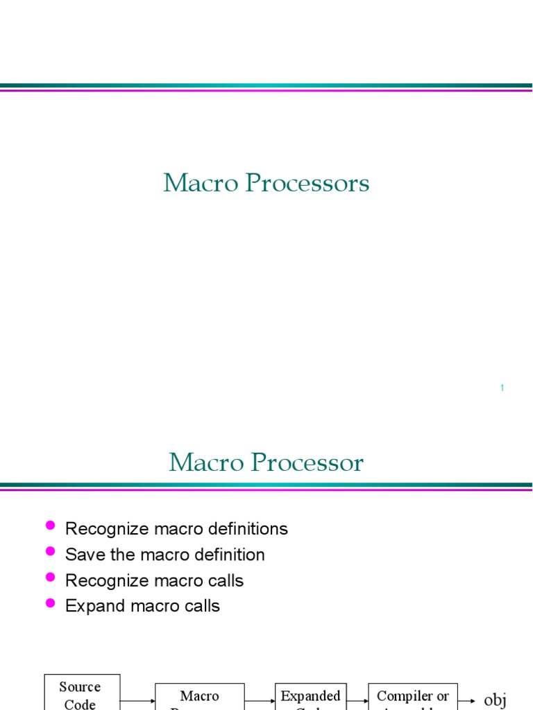 Macro | PDF | Macro (Computer Science) | Assembly Language