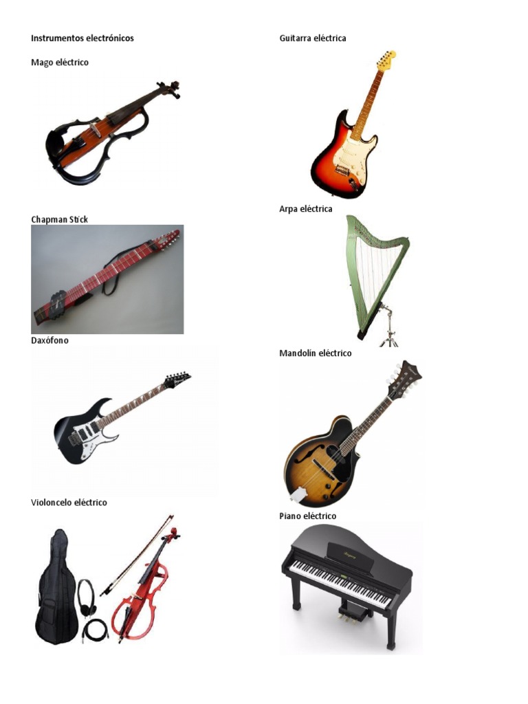 Instrumentos Electronicos Musicales | PDF