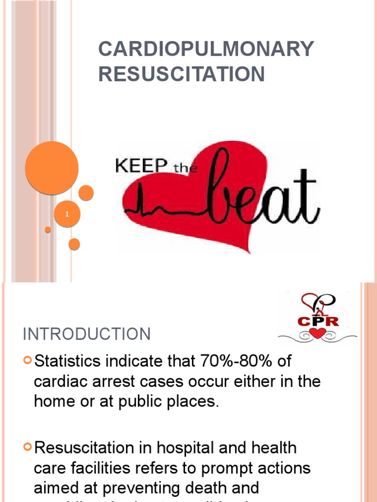 CPR Powerpoint | PDF | Cardiopulmonary Resuscitation | Cardiac Arrest