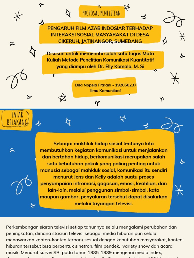 Dila Nopela 237 - PPT Proposal Penelitian MPK Kuantitatif | PDF | Ilmu Sosial | Sains & Matematika