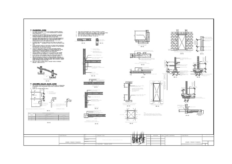 Two Storey Residential Project by Tandoc | PDF