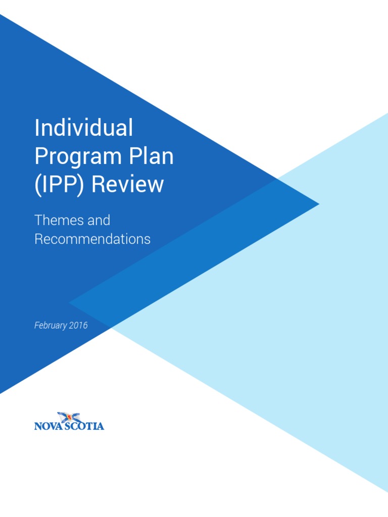 Individual Program Plan (IPP) Review: Themes and Recommendations | PDF ...