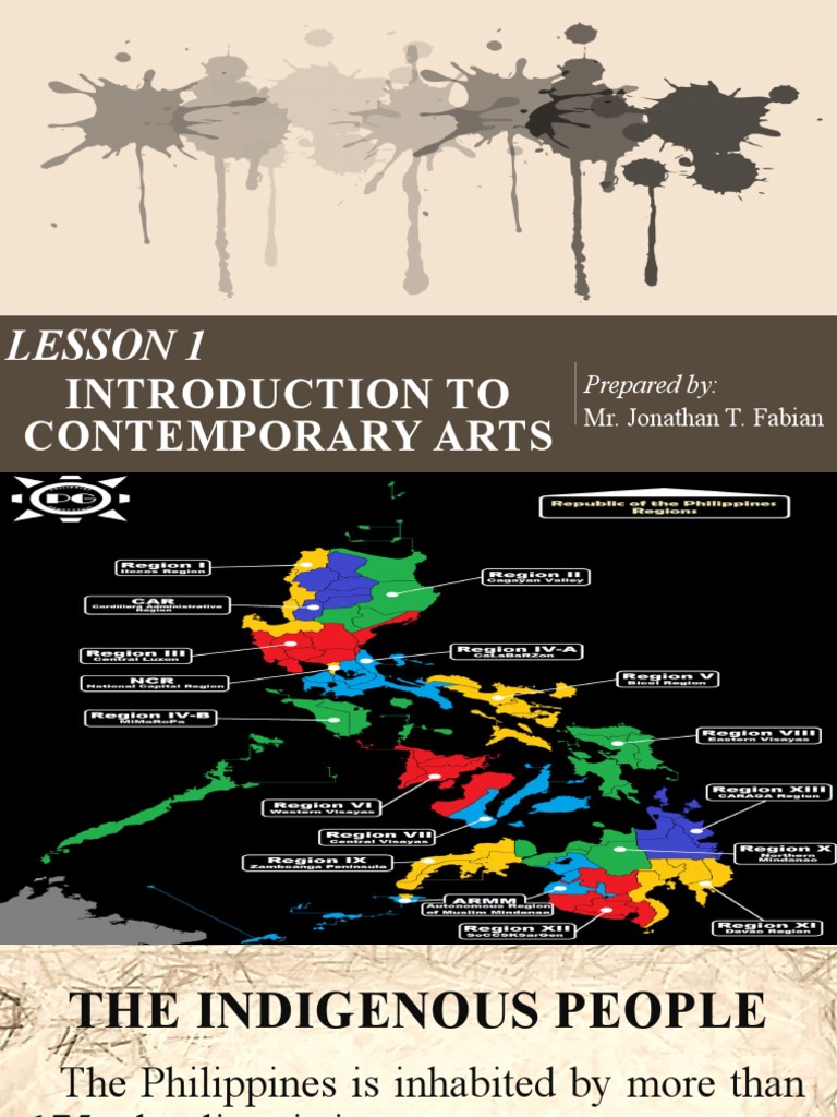 Lesson I Introduction To Contemporary PHL Arts From The Regions | PDF ...