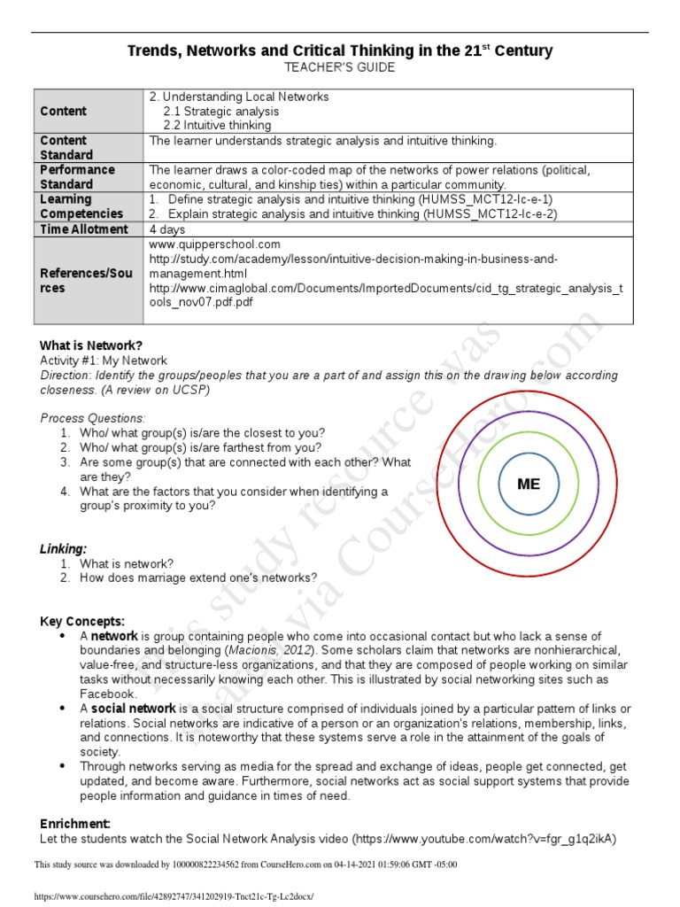 TNCT Local Networks | PDF