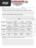 Action Plan On Ok Sa Deped 2019-2020 | PDF | Public Sphere