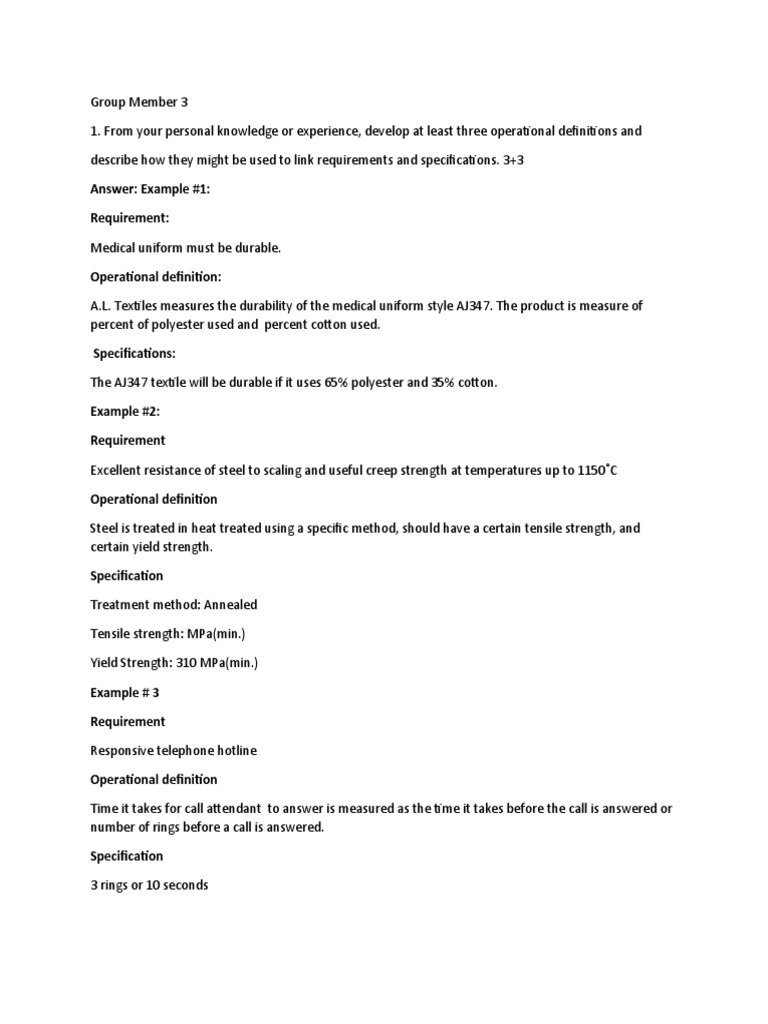 Assignment Quality Control | PDF | Iso 9000 | Quality (Business)