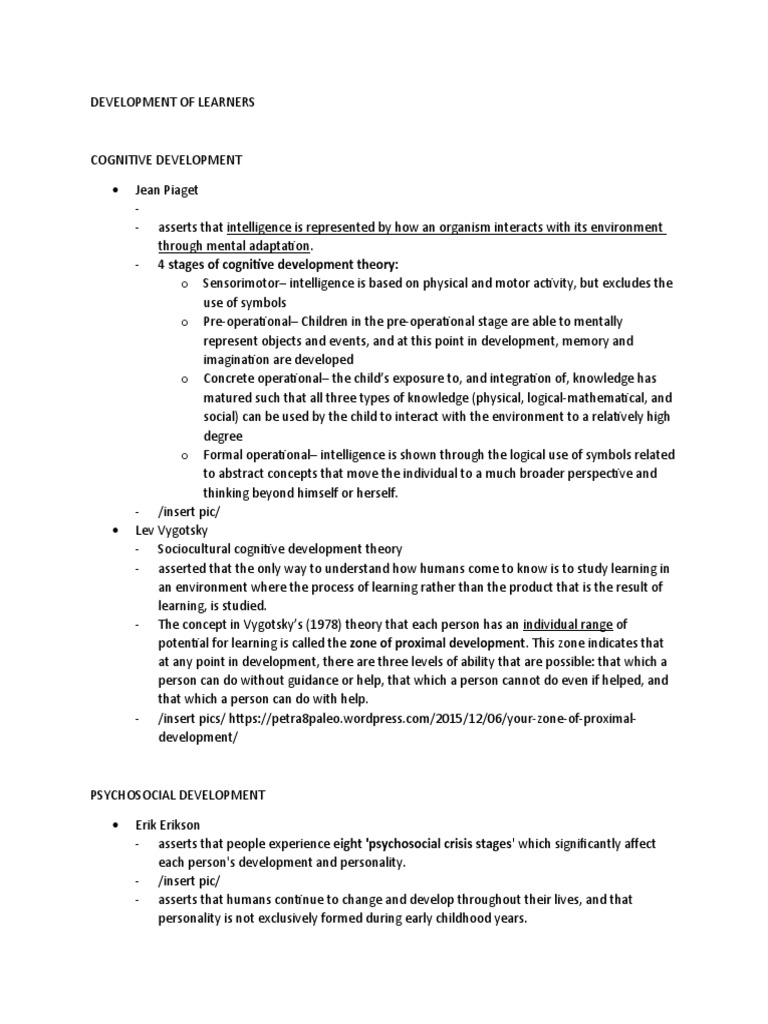 Concept Map Plan | PDF | Cognitive Development | Academic Discipline ...