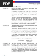 Paint Calculation | PDF | Volume | Paint