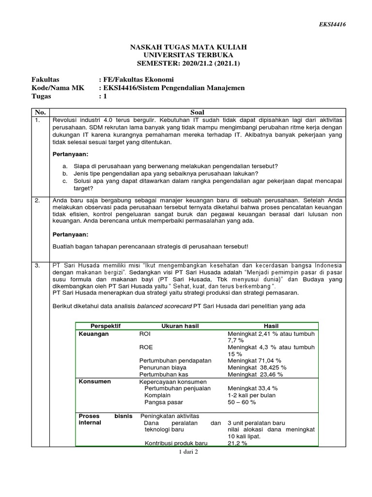 Naskah Eksi4416 tmk1 1 | PDF