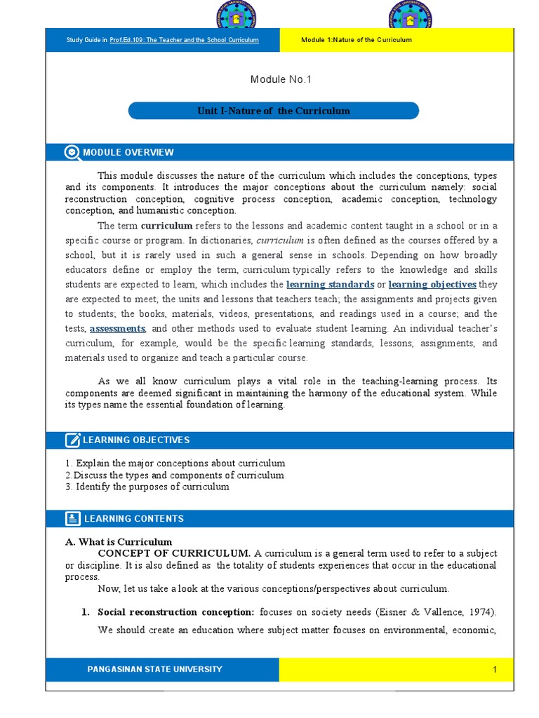 Understanding Curriculum Conceptions | PDF | Curriculum | Schools