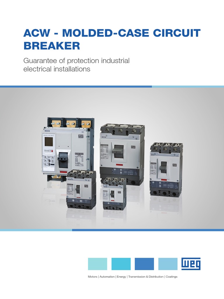 WEG Acw Molded Case Circuit Breaker 50029482 Brochure English DC | PDF ...