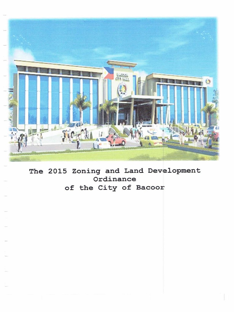 CO 48A-2015 (ZONING AND LAND DEVT ORDINANCE) Bacoor Maximum Building Height | PDF