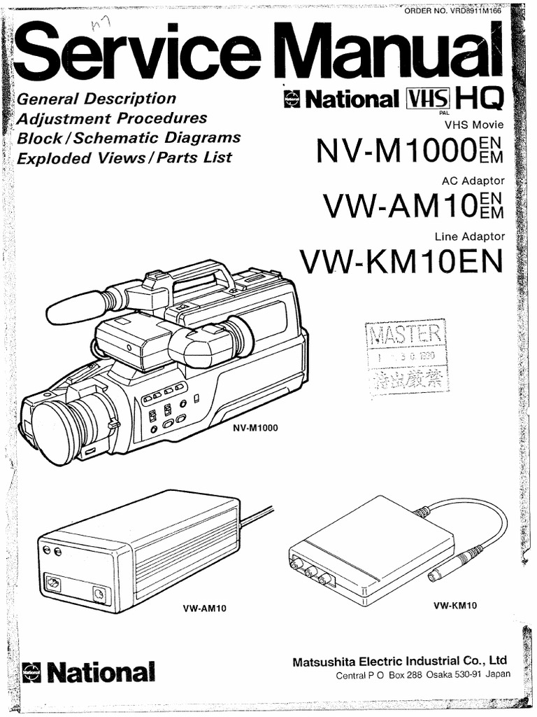 Panasonic m1000 MANUAL INSTRUCCIONES | PDF