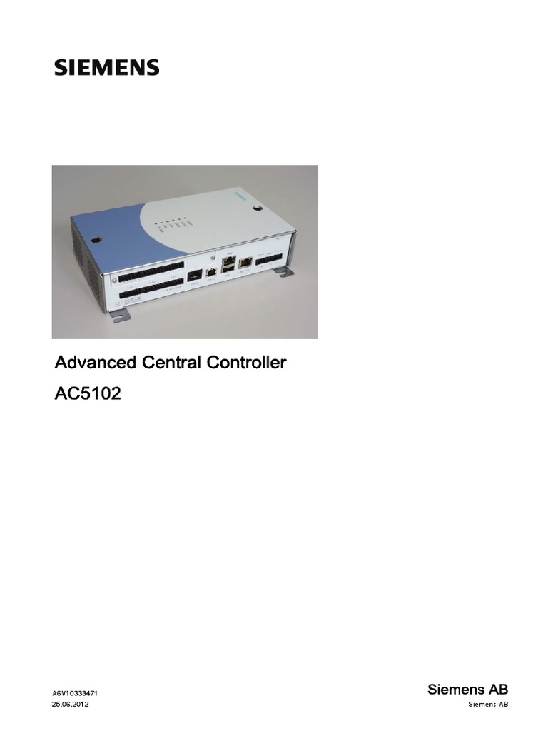 Installation and Operation Manuals AC5102 ACS DOOR CONTROLLER | PDF ...