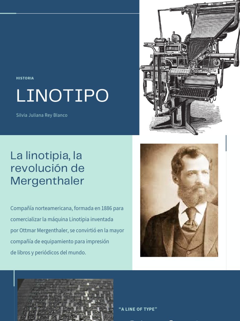 Linotipo | PDF | Texto | Escritura