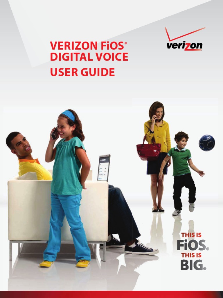 Verizon Fios Digital Voice User Guide | PDF | Voicemail | Online And ...