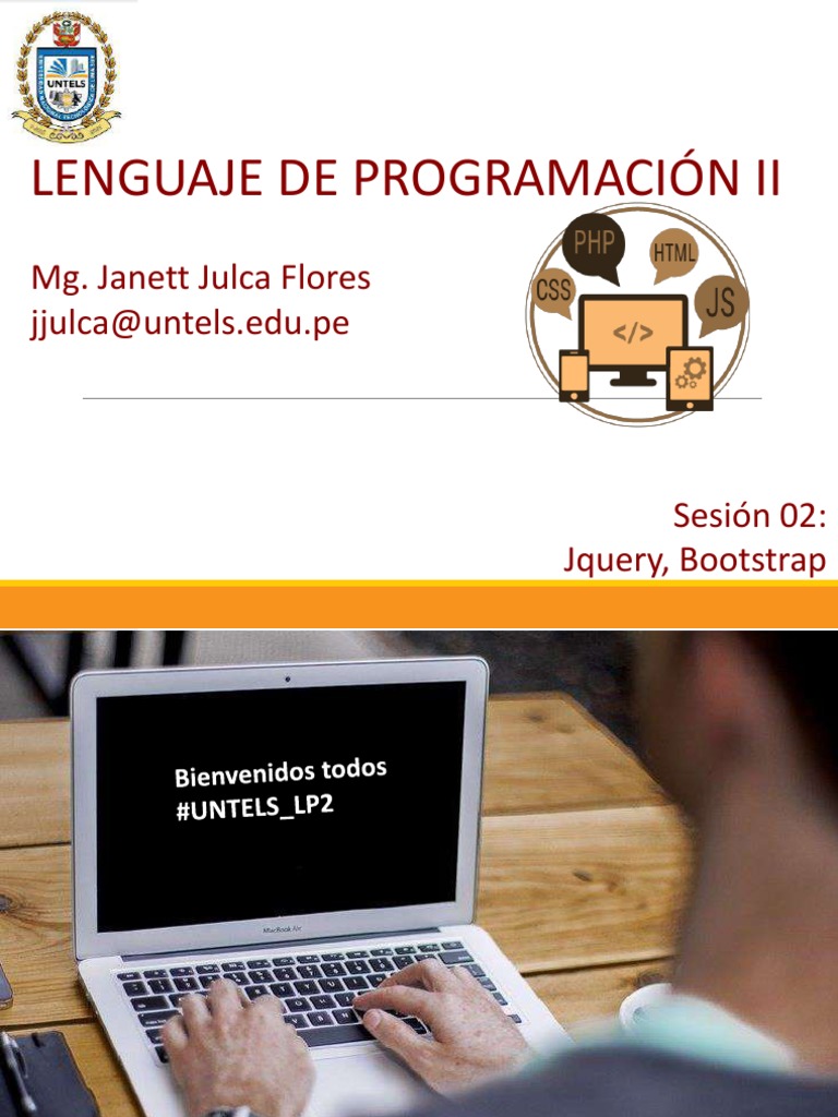 00508521000is05s11035900lp2 (Julca) Sesion02 Jquery Bootstrap Ajax | PDF | Servidor web ...