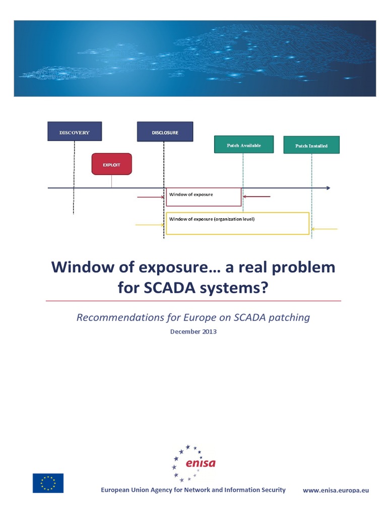 Window of Exposure A Real Problem For SCADA Systems | PDF | Vulnerability (Computing) | Scada