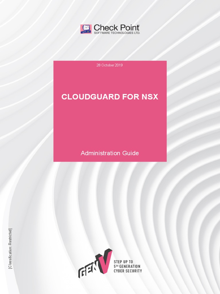 Cloudguard For NSX: Administration Guide | PDF | V Mware | Ip Address