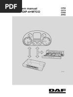 DAF XF Wiring and Power Systems Guide | PDF | Power Supply | Land Vehicles