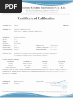 Fluke Calibration Certificates | PDF | Calibration | Metrology