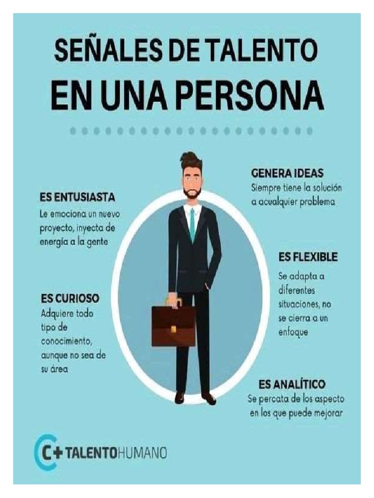 Señales de Que Una Persona Tiene Talento | PDF