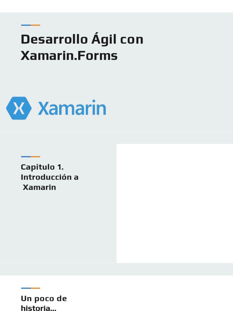 Desarrollo Con Xamarin Forms | PDF | .NET Framework | Ciencias de la Computación
