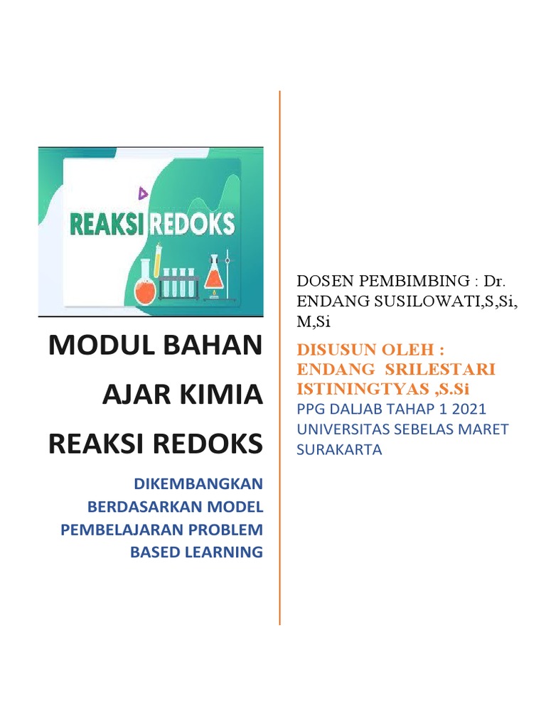Modul Redoks | PDF | Sains & Matematika