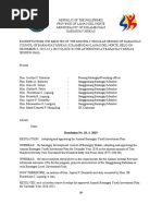 Adopting BCPC 1 Year Plan Resolution | PDF | Justice | Crime & Violence