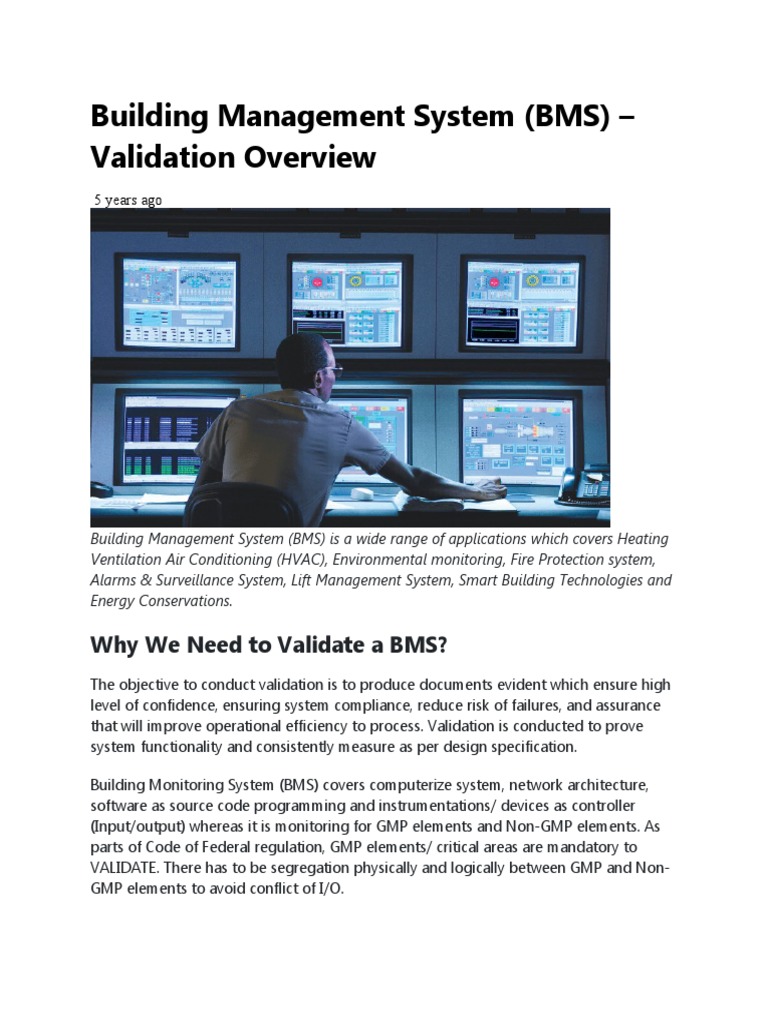 Building Management System | PDF | Verification And Validation | System