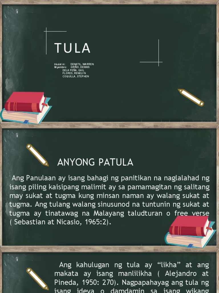 Tula Report Presentation | PDF