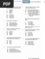 CXC Chemistry Syllabus | PDF | Chemistry | Cognition