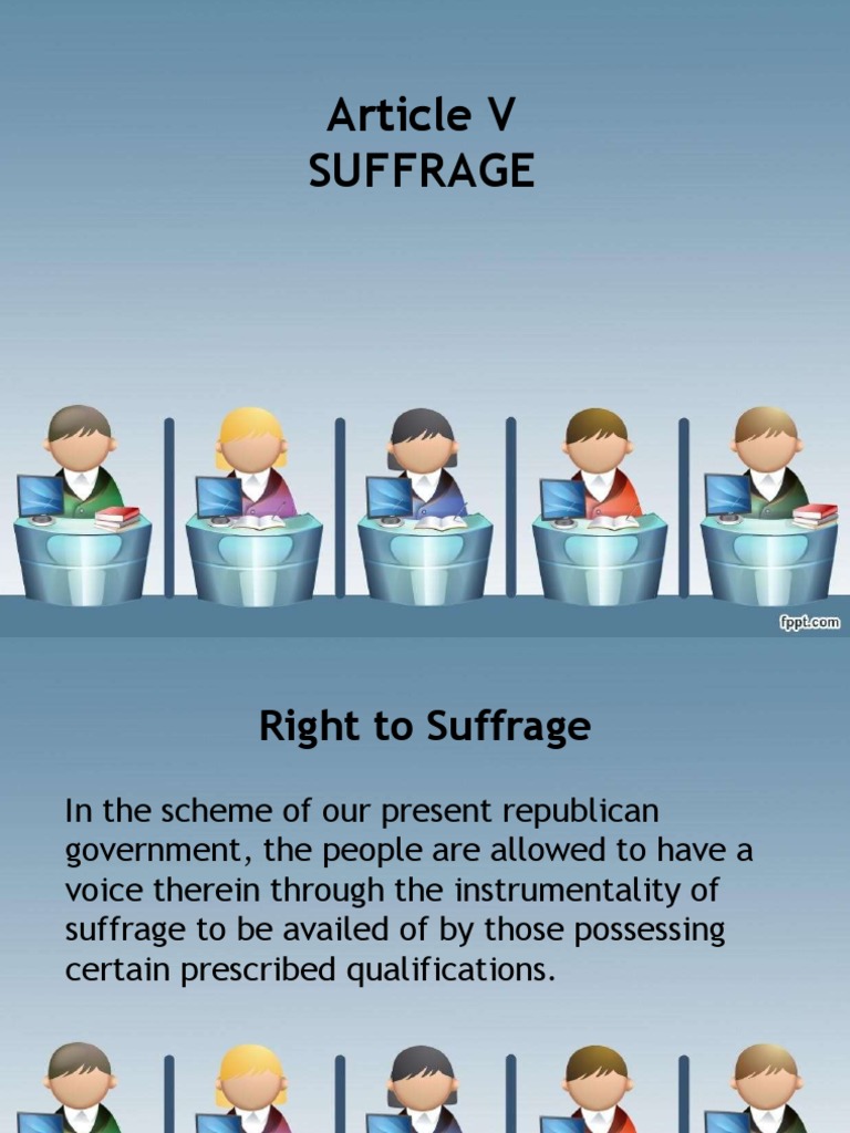Suffrage | PDF | Suffrage | Elections
