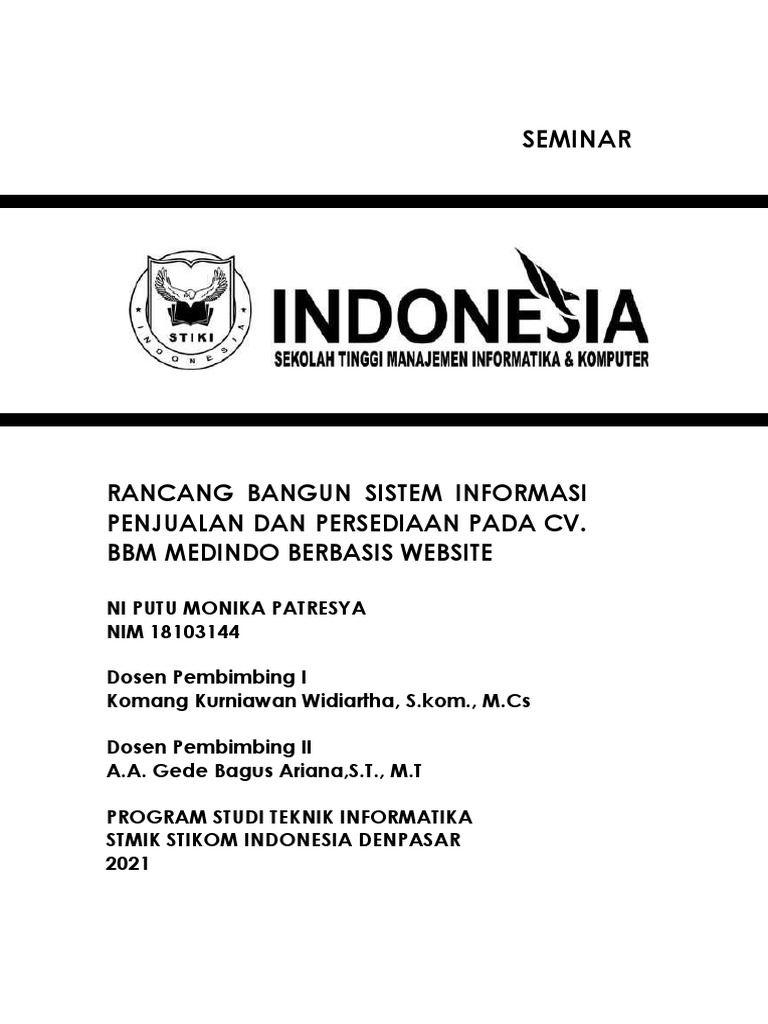 BAB1-REVISIAN Dari Dospem 2 Monika | PDF
