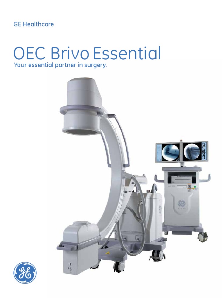 OEC Brivo Essential: GE Healthcare | PDF | Surgery | Computer Monitor