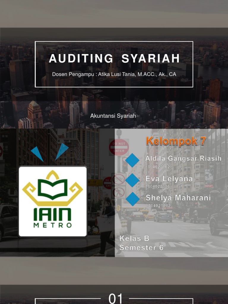 Kelompok 7 Auditing Syariah B | PDF