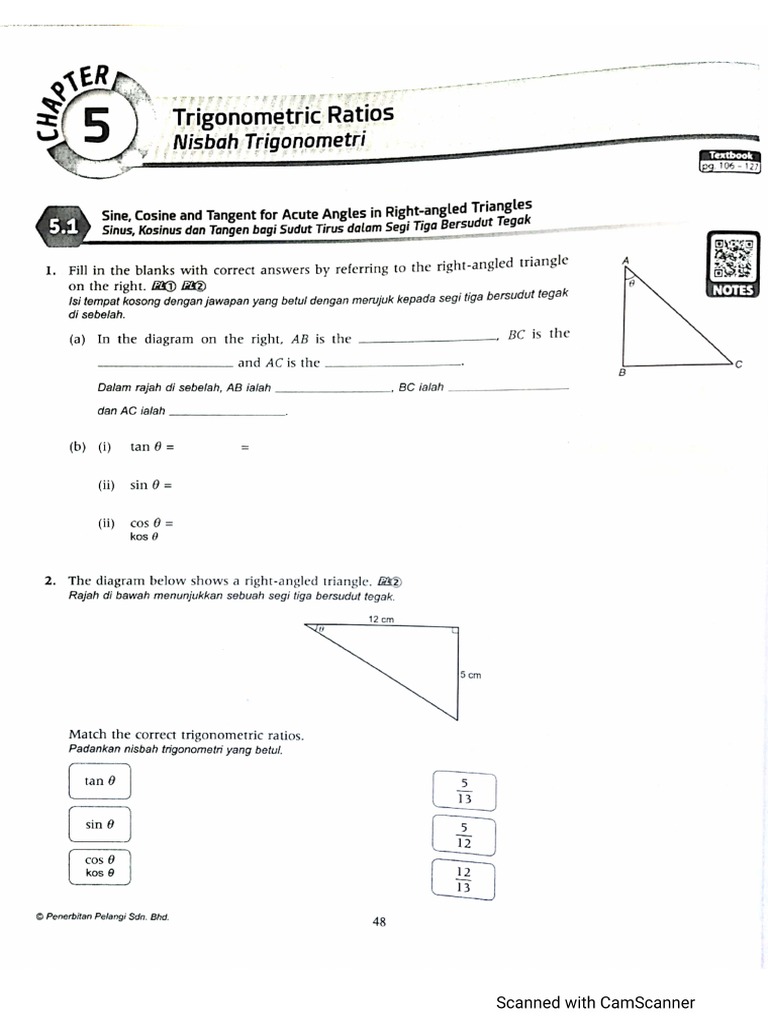 Trigonometric Ratios | PDF