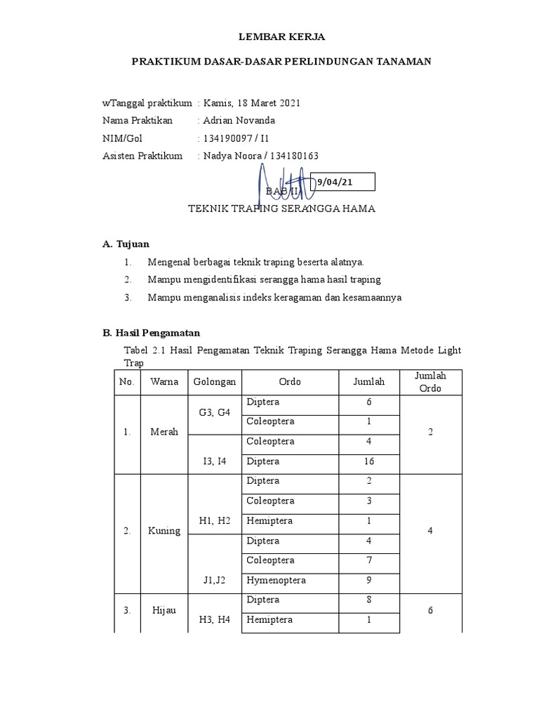 Adrian Novanda - 134190097 - Bab 2 | PDF | Sains & Matematika