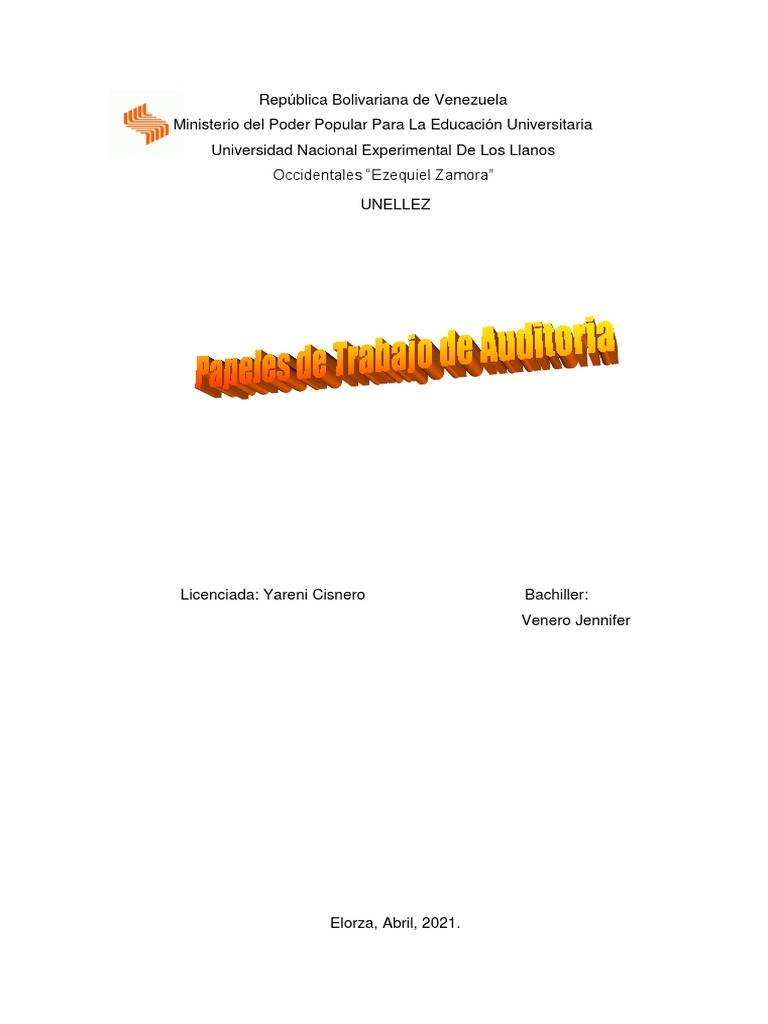 Planear El Trabajo de Auditoria Es | PDF | Auditoría | Contralor