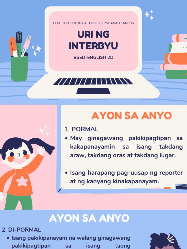 Gec-Pptp (Uri NG Interbyu) | PDF