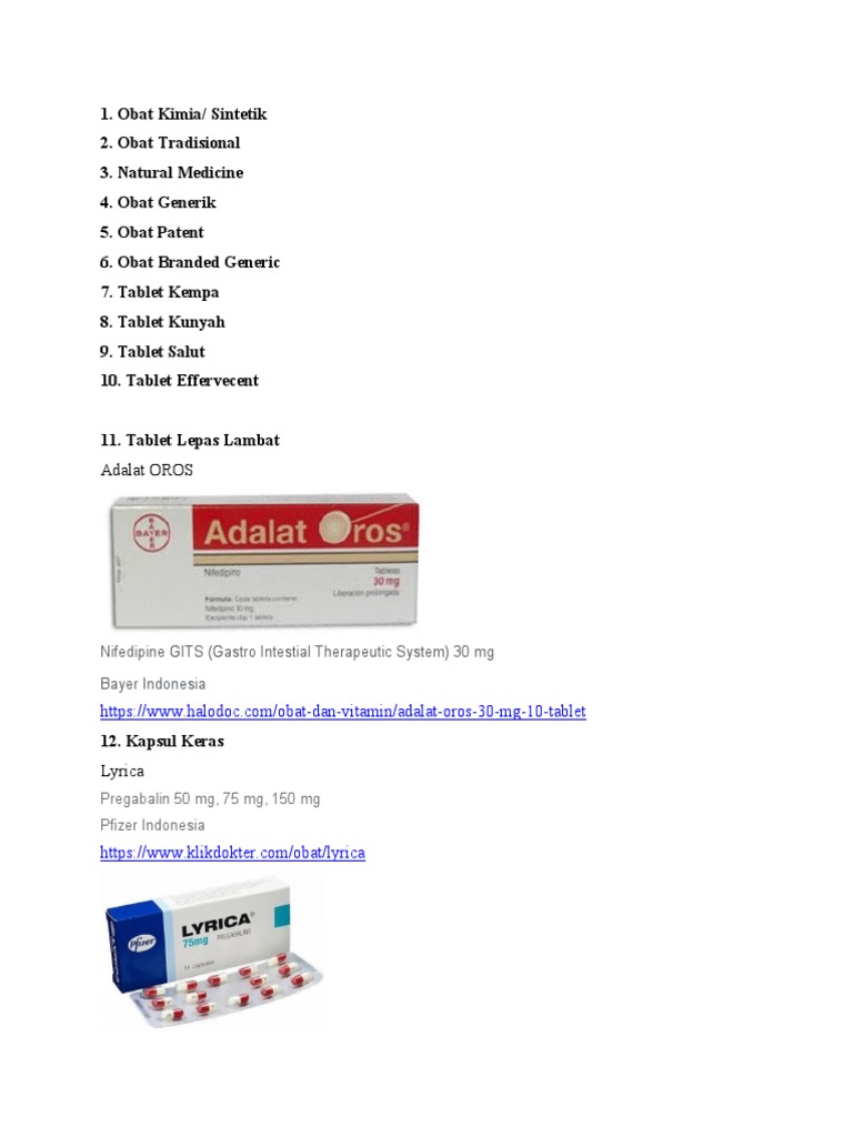 Sediaan Obat | PDF | Drugs | Pharmacology
