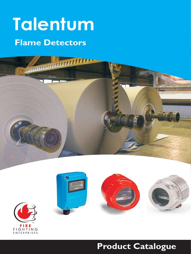 Talentum Flame Detector Catalogue | PDF | Infrared | Ultraviolet