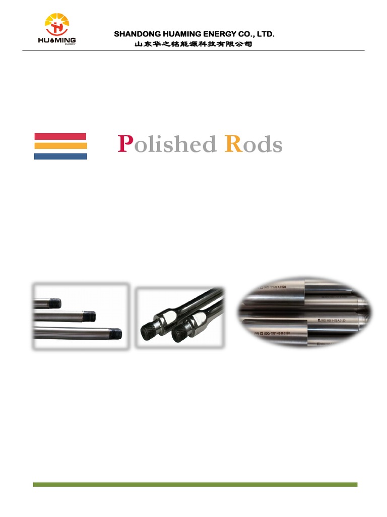 Polished Rod Profile - NEW | Download Free PDF | Stainless Steel | Steel