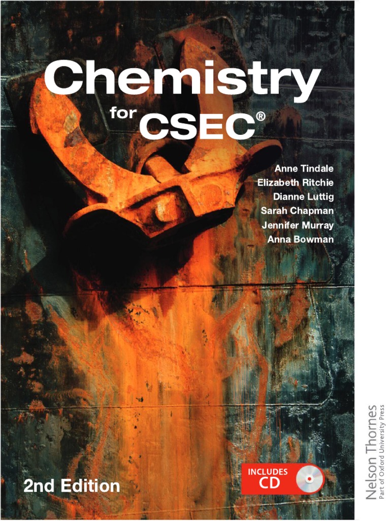 OUP - Chemistry For CSEC | PDF | Redox | Chemical Bond