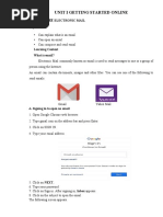 Handout On Google Mail | PDF | Gmail | Cyberspace